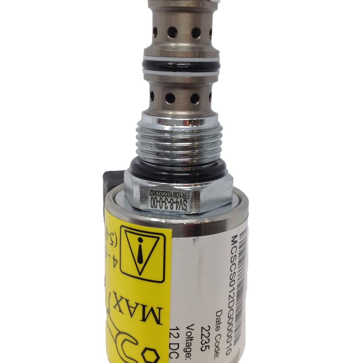 VICKERS ­-­ SV4-8-3-0-12DGS ­-­ HYDRAULIC SOLENOID VALVE CARTRIDGE 12V – Iron Wing Parts