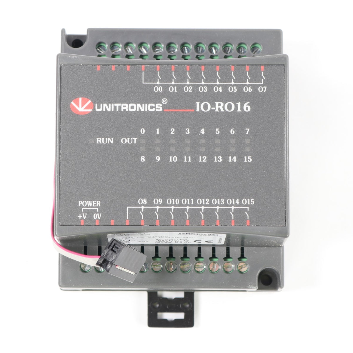 UNITRONICS ­-­ IO-RO16-L ­-­ COMPUTER LOW VOLTAGE I/O EXPANSION MODULE – Iron Wing Parts