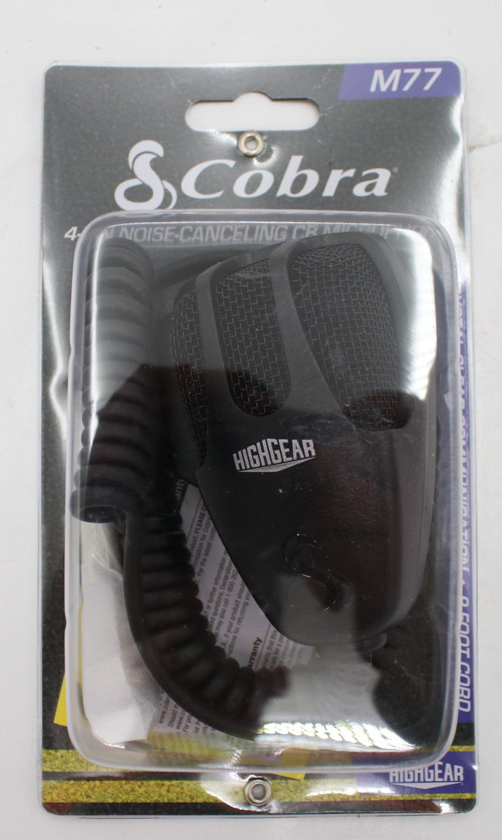 COBRA (CEDAR ELECTRONICS) ­-­ HG M77 ­-­ CB MICROPHONE – Iron Wing Parts