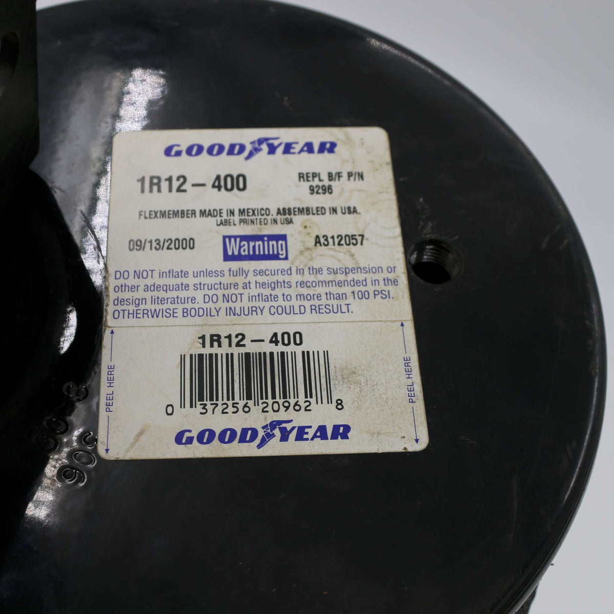 GOODYEAR ­-­ 1R12-400 ­-­ AIR SPRING – Iron Wing Parts