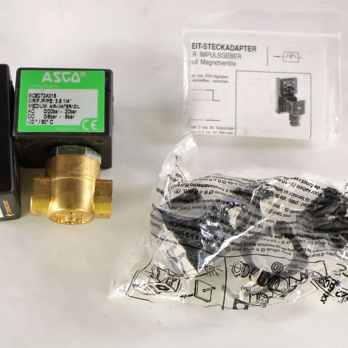 EMERSON - ASCO / JOUCOMATIC / REDHAT ­-­ SCE272A018 ­-­ RELAY VALVE ...