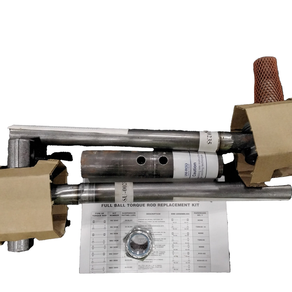 UNI-ROD ­-­ SVU-3436 ­-­ TORQUE ROD – Iron Wing Parts