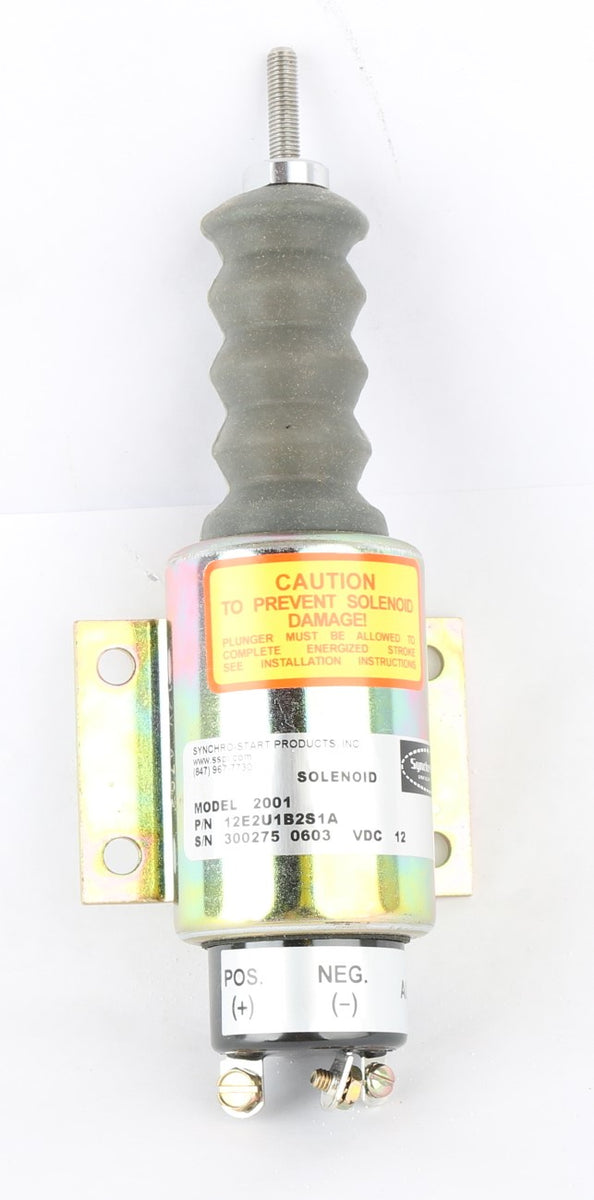 SIMON AERIAL - TEREX ­-­ 09000403 ­-­ MODEL 2001 SOLENOID 12VDC – Iron ...