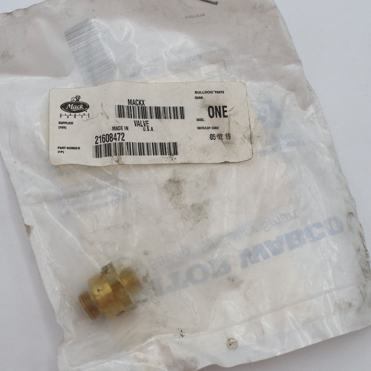MACK ­-­ 21608472 ­-­ SAFETY VALVE – Iron Wing Parts