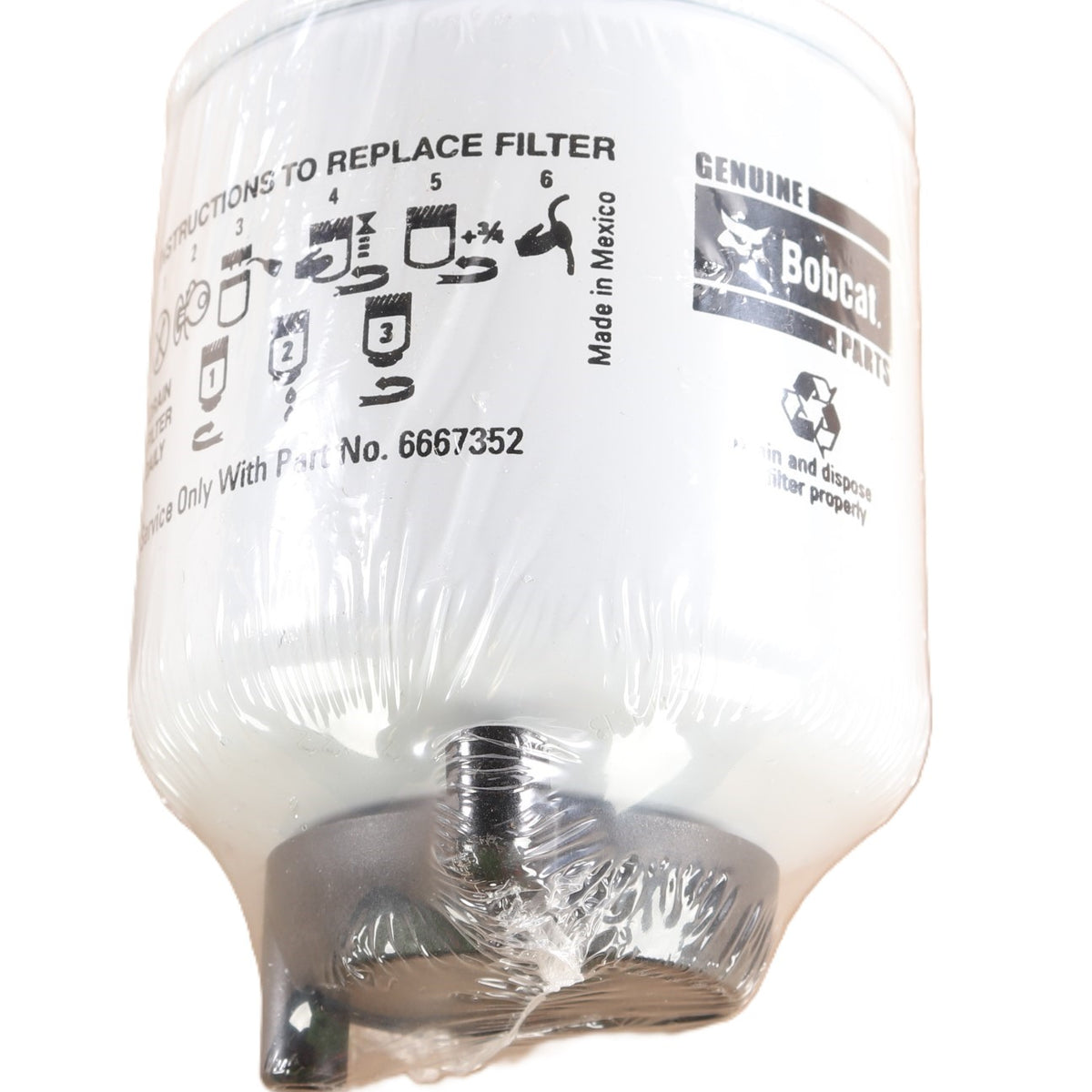 BOBCAT ­-­ 6667352 ­-­ FUEL FILTER – Iron Wing Parts