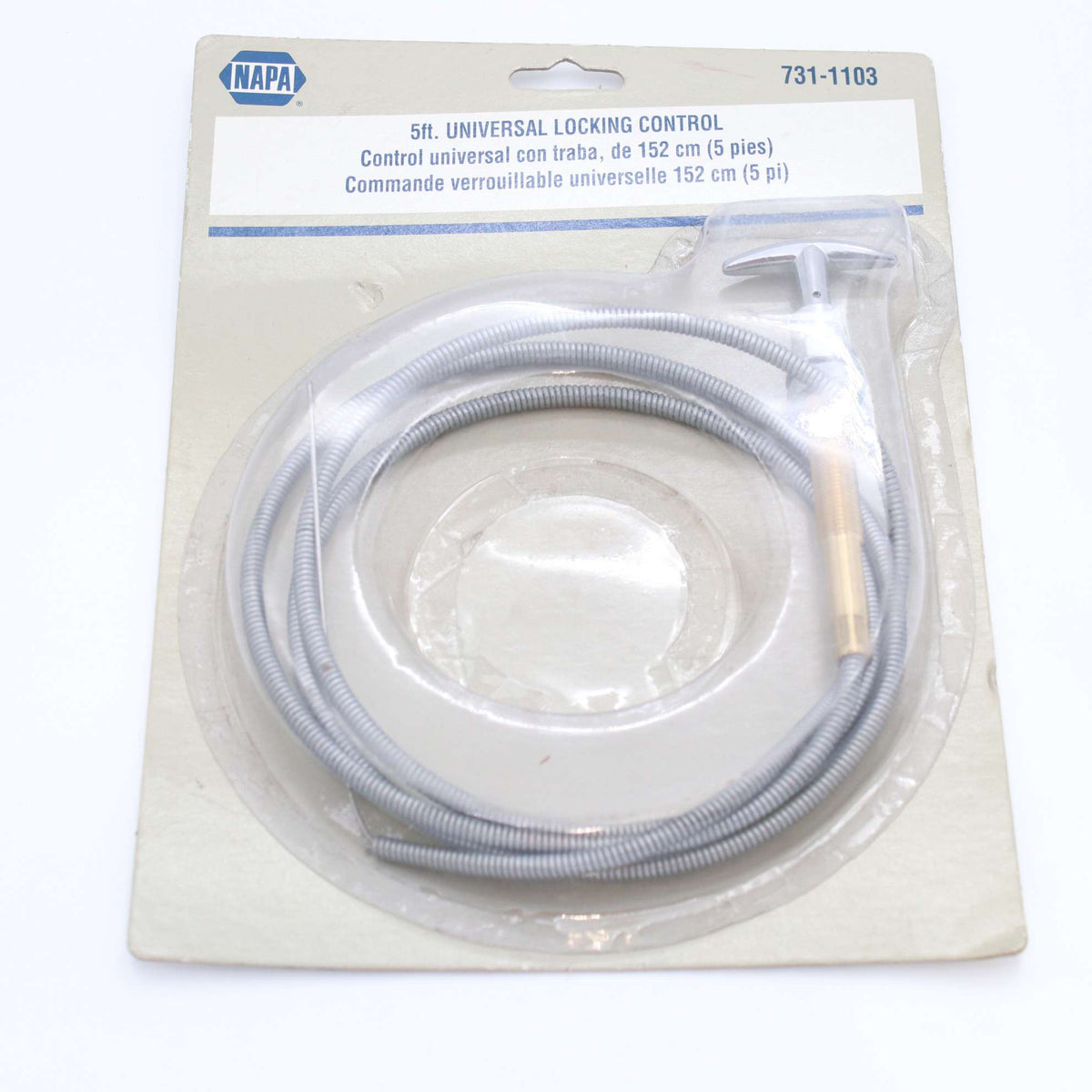 NAPA ­-­ 731-1103 ­-­ THROTTLE CONTROL CABLE 5' PUSH-PULL TURN – Iron ...