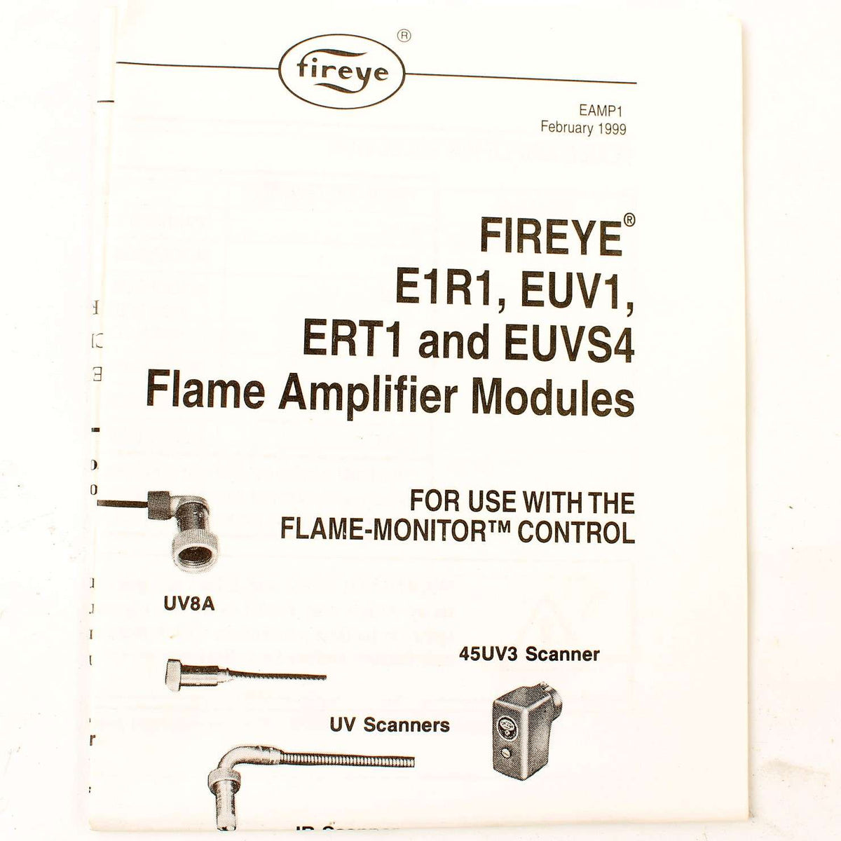 FIREYE ­-­ EUV1 ­-­ FLAME SENSOR AMPLIFIER MODULE – Iron Wing Parts