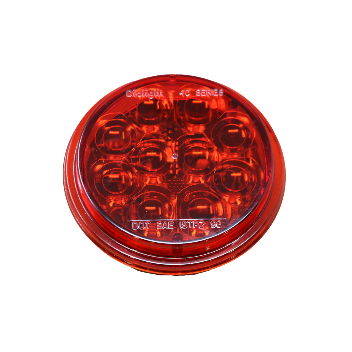 DIALIGHT ­-­ 46121RB ­-­ RED LED LIGHT - 4" ROUND STOP/TURN/TAIL 12V ...
