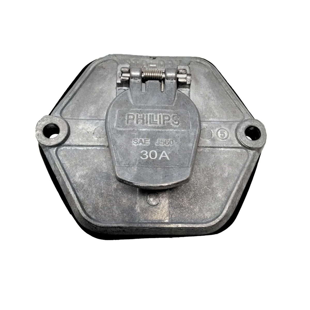 PHILLIPS ­-­ 15-763 ­-­ 7-WAY SOCKET - EXTENDED BARREL W/30A BREAKERS ...