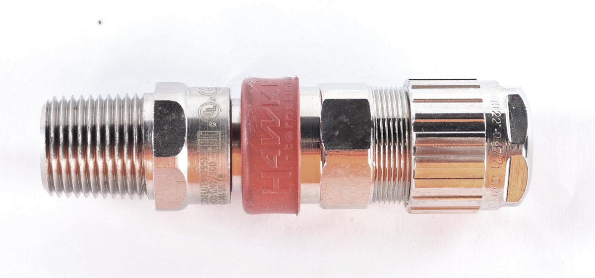 HAWKE INTERNATIONAL ­-­ 710-OS-1/2NPT ­-­ ELECTRICAL CABLE GLAND 1/2in ...