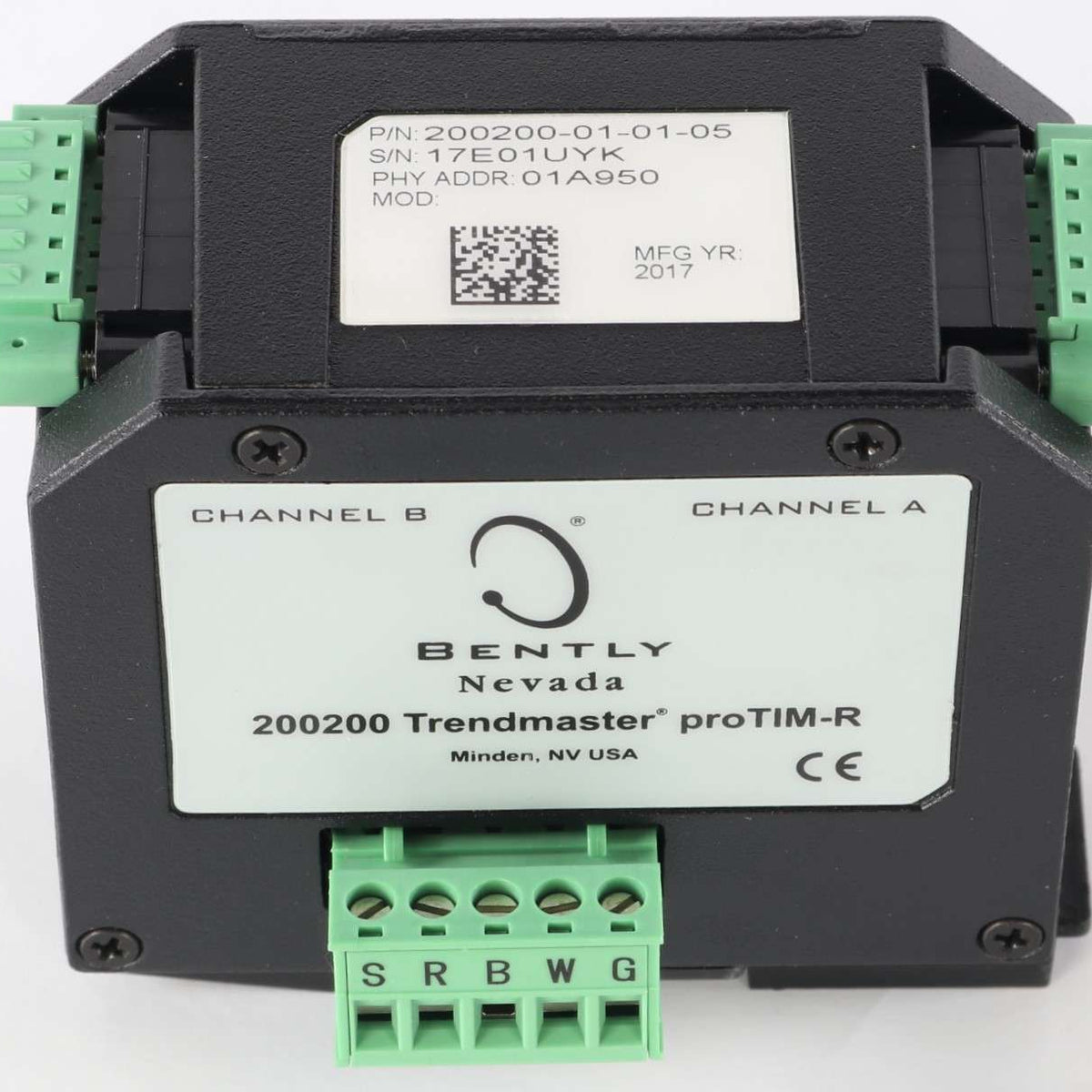 BENTLY NEVADA (BAKER HUGHES) ­-­ 200200-01-01-05 ­-­ 200200 TRENDMASTE ...