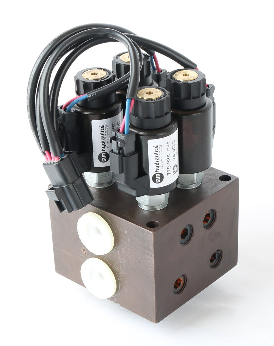 KAWASAKI PRECISION MACHINERY ­-­ CVB190-1A ­-­ HYDRAULIC SOLENOID VALV ...