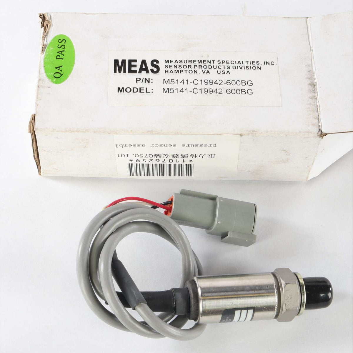 MEASUREMENT SPECIALTIES ­-­ M5141-C19942-600BG ­-­ M5100 SERIES TRANSD ...