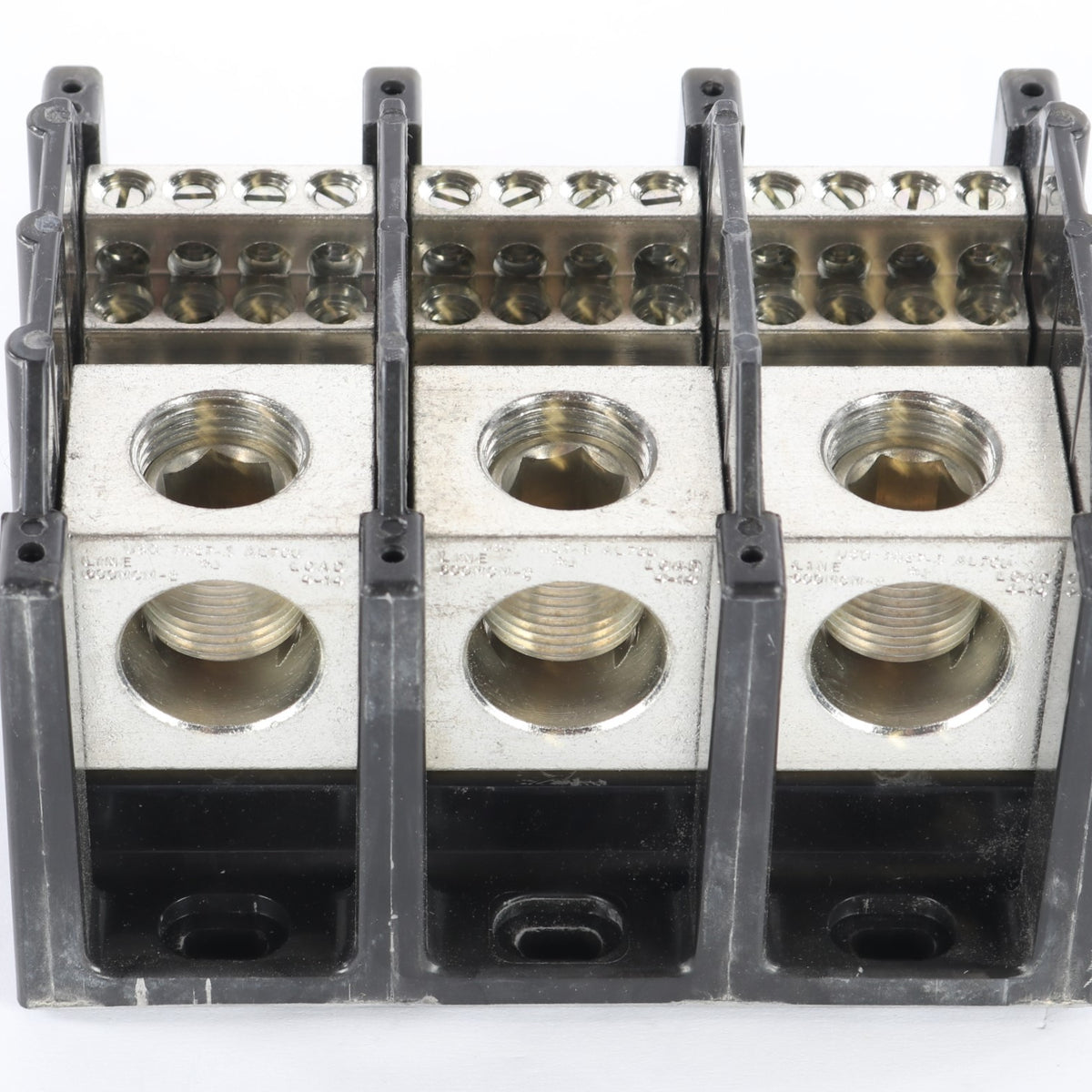 QUINCY COMPRESSOR ­-­ WW3XH68 ­-­ TERMINAL BLOCK 420A 3P #2 x 12 #4 PO ...