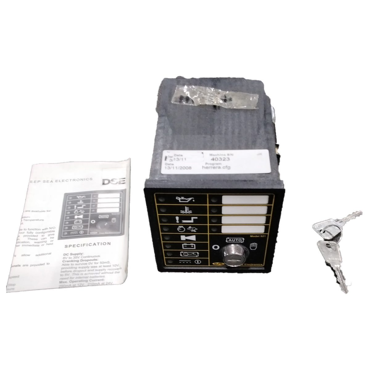 DSE DEEP SEA ELECTRONICS ­-­ 0521-003-02 ­-­ A4 CONTROL PANEL – Iron ...