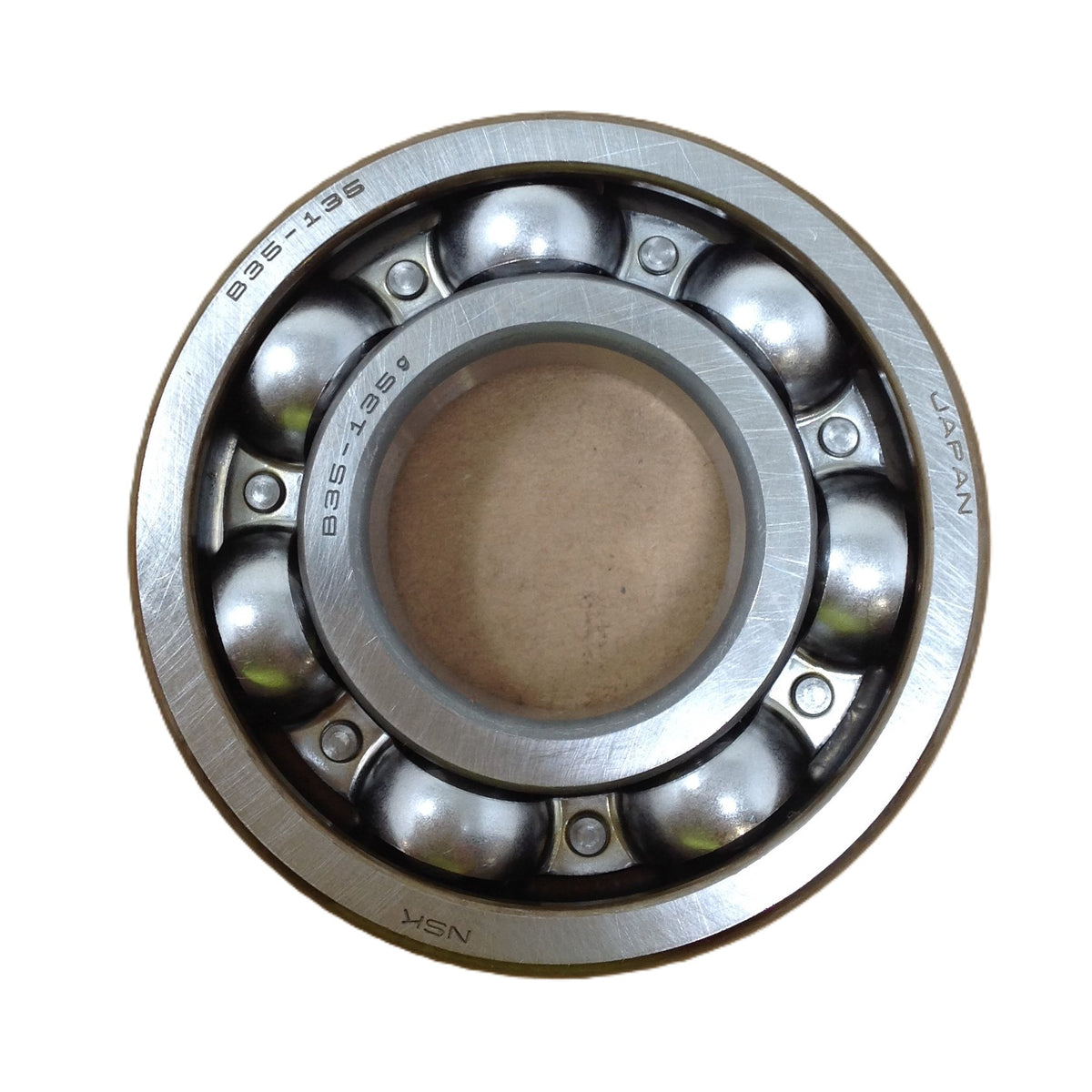 NSK ­-­ B35-135 ­-­ BALL BEARING: DEEP GROOVE RADIAL 80mm OD – Iron ...