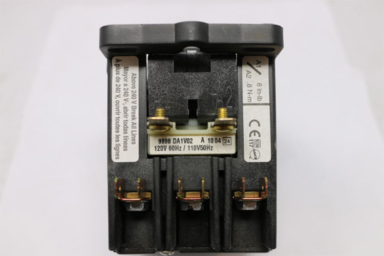 SQUARE D ­-­ 8910DPA33 ­-­ DEFINITE PURPOSE CONTACTOR 3 POLES AC COIL ...