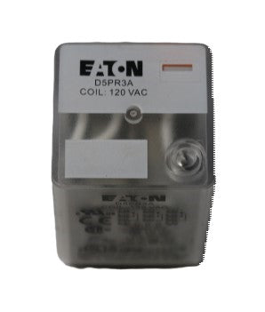 EATON ­-­ D5PR3A ­-­ GENERAL PURPOSE RELAY PLUG-IN BASE 120VAC COIL ...