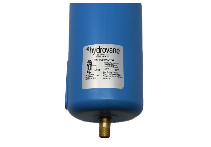 HYDROVANE ­-­ VAF170D17AGYTW ­-­ FILTER ASSEMBLY – Iron Wing Parts