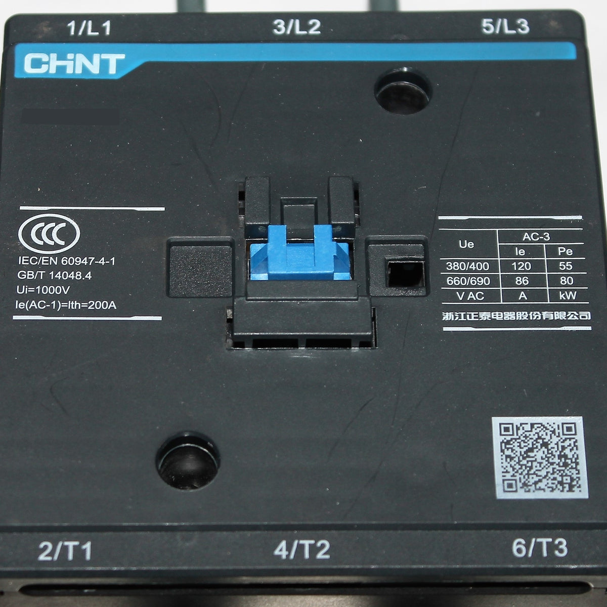 CHINT ­-­ NXC-120 220V 50HZ ­-­ CONTACTOR – Iron Wing Parts