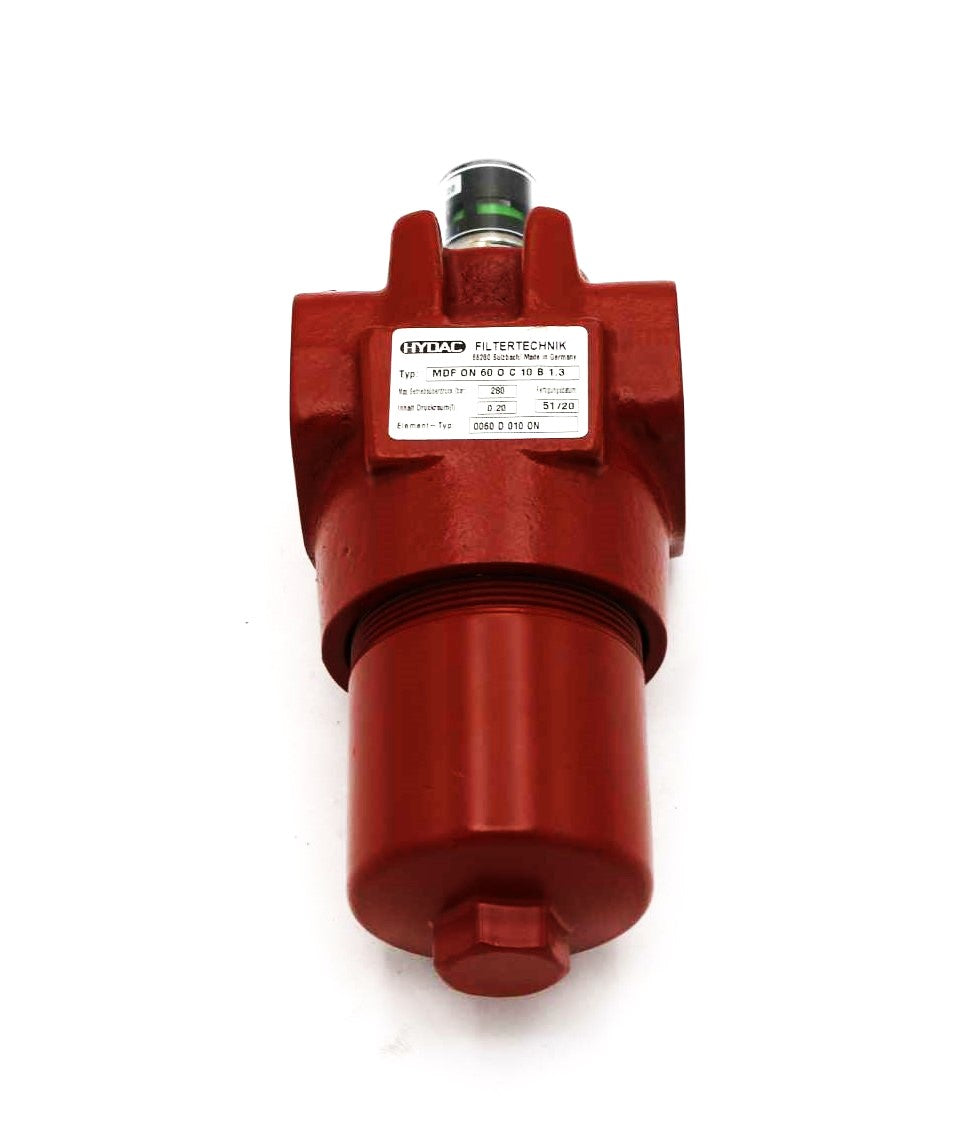 HYDAC ­-­ MDF ON 60 O C 10 B 1.3 ­-­ HYDRAULIC FILTER – Iron Wing Parts