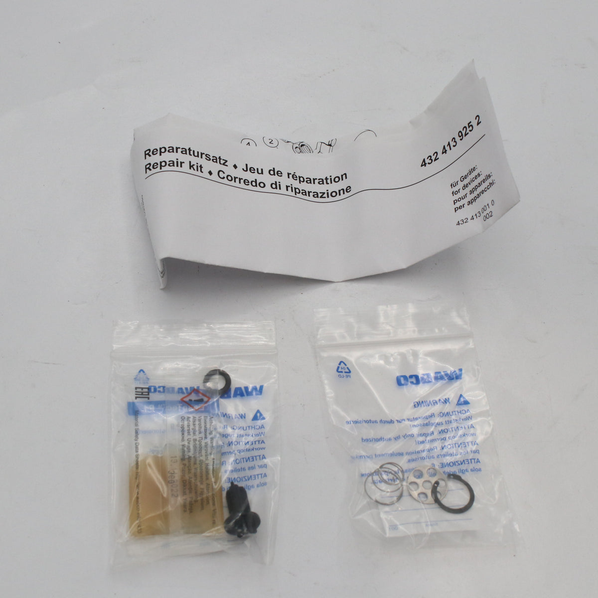 WABCO ­-­ 4324139252 ­-­ CHECK VALVE KIT - AIR DRYER (S – Iron Wing Parts