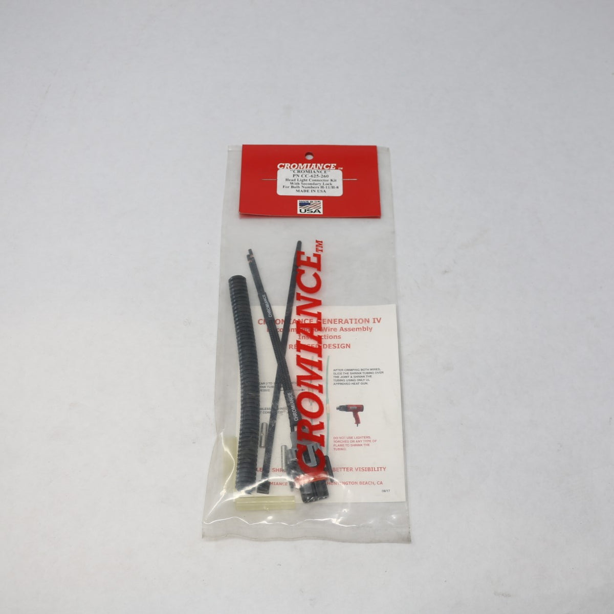 CROMIANCE ­-­ CC-625-260 ­-­ HEAD LIGHT CONNECTOR KIT – Iron Wing Parts