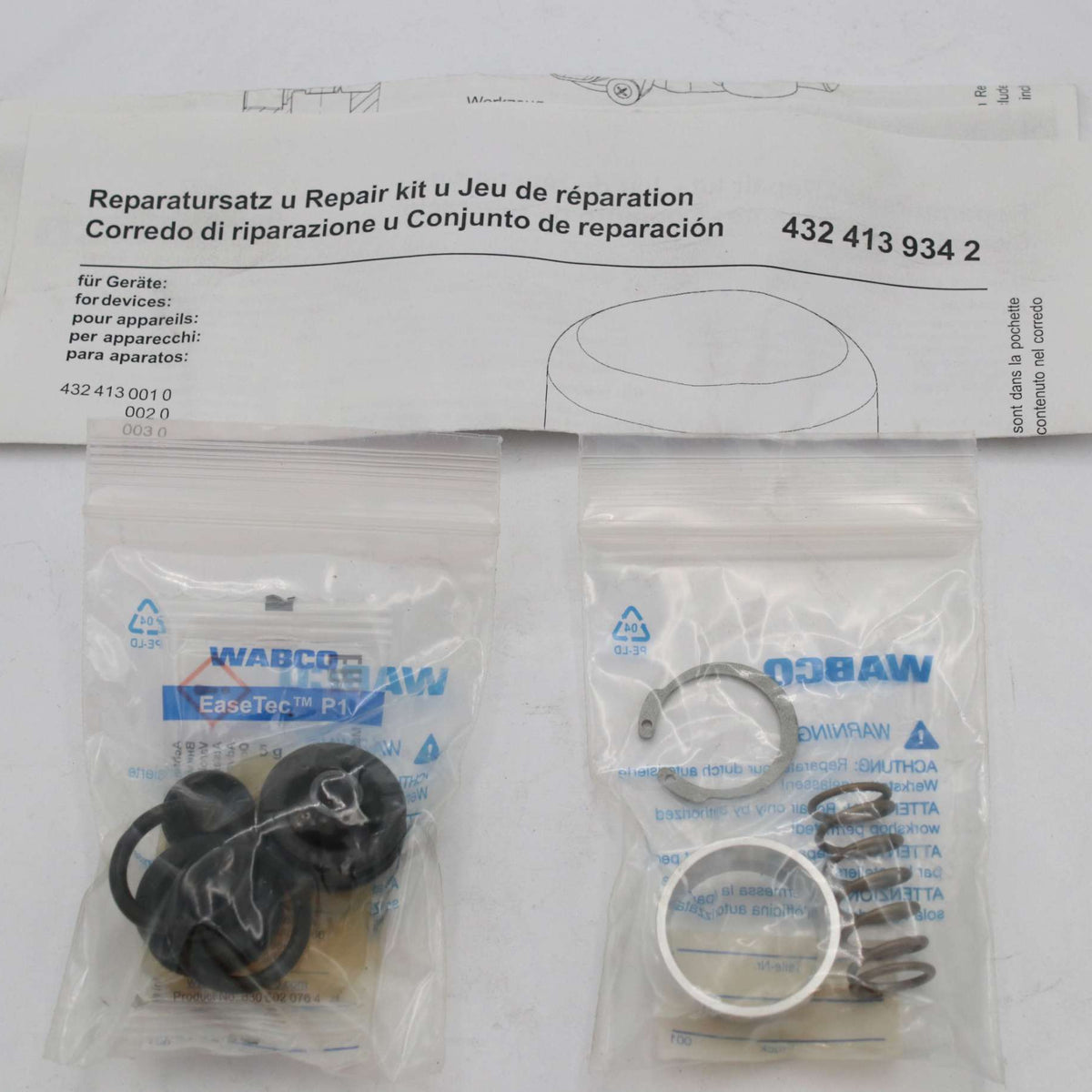 MERITOR ­-­ S4324139342 ­-­ WB TURBO VALVE KIT – Iron Wing Parts