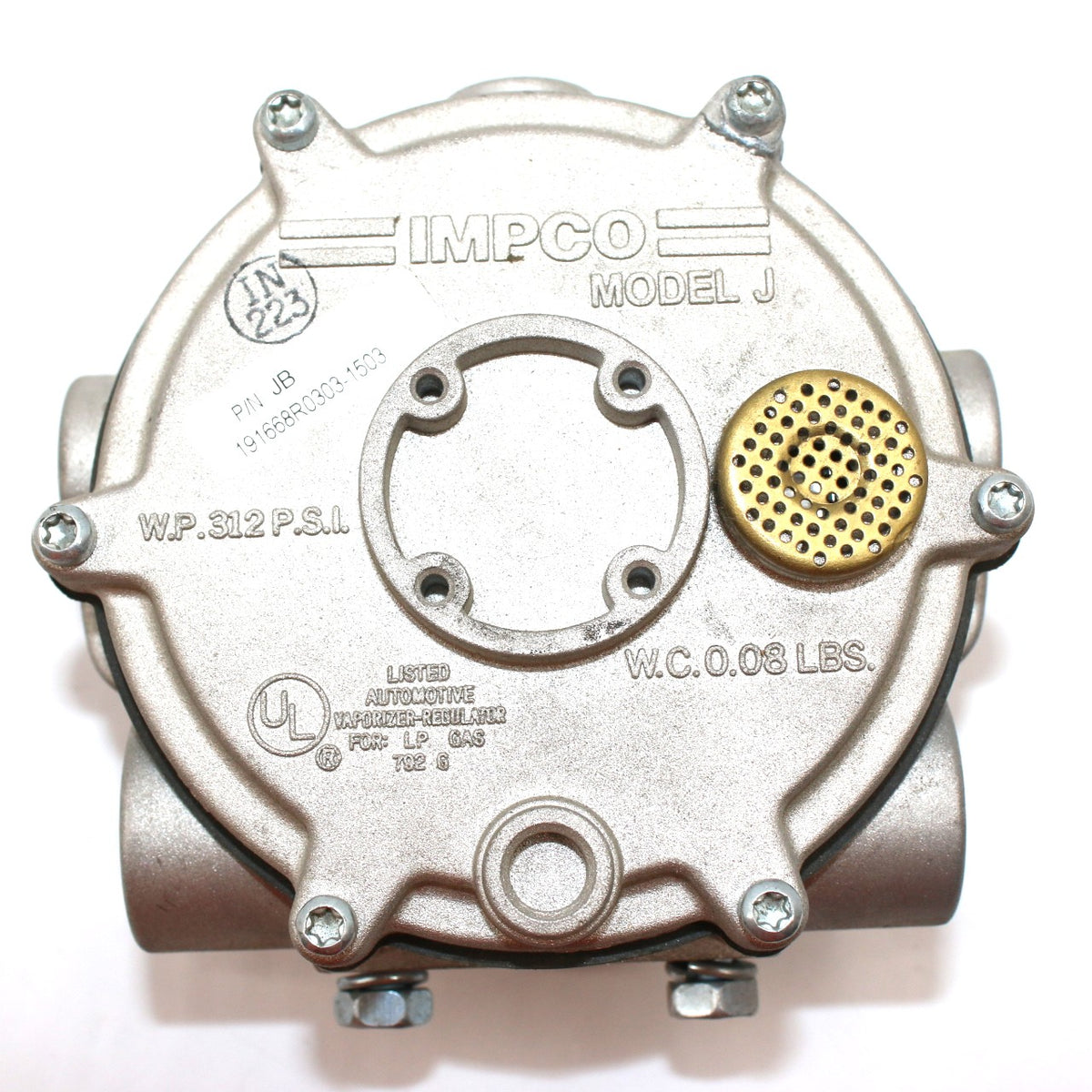 IMPCO (EControls) ­-­ JB ­-­ FUEL PRESSURE REGULATOR LPG – Iron Wing Parts