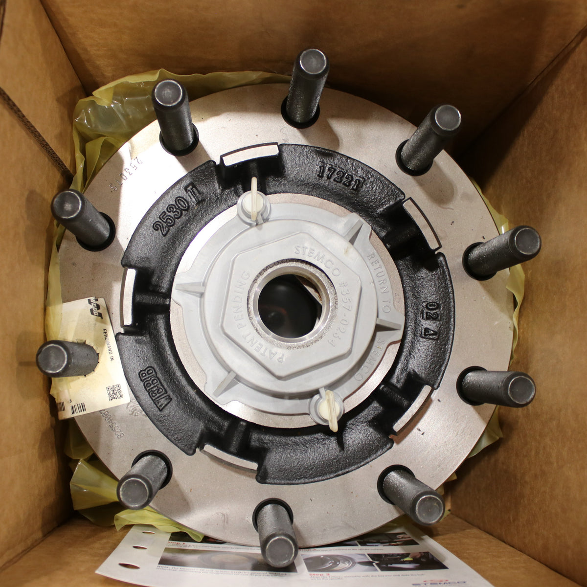 STEMCO ­-­ 453-0264 ­-­ PRE-ADJUSTED HUB ASSEMBLY – Iron Wing Parts