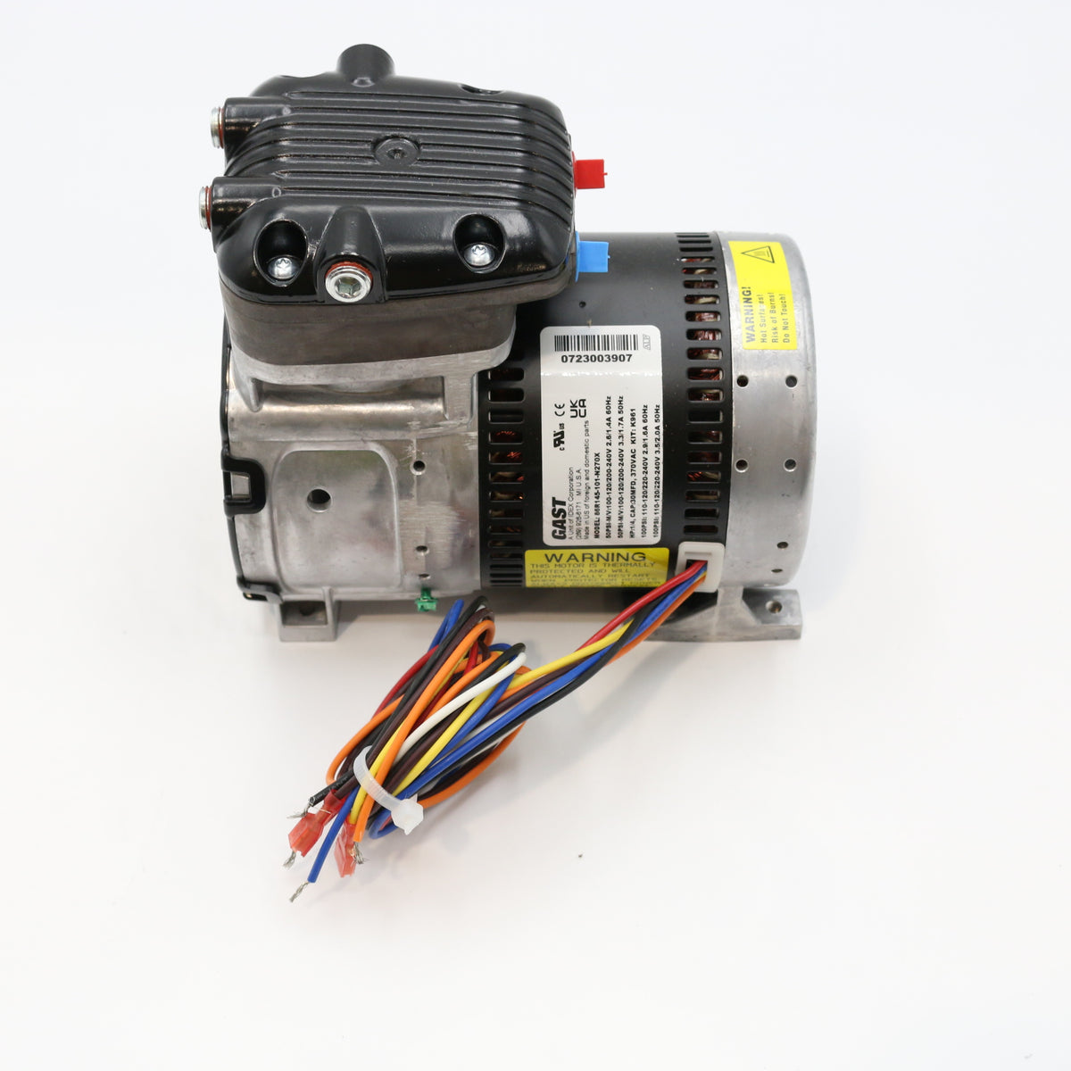 GAST (IDEX) ­-­ 86R145-101-N270X ­-­ COMPRESSOR – Iron Wing Parts